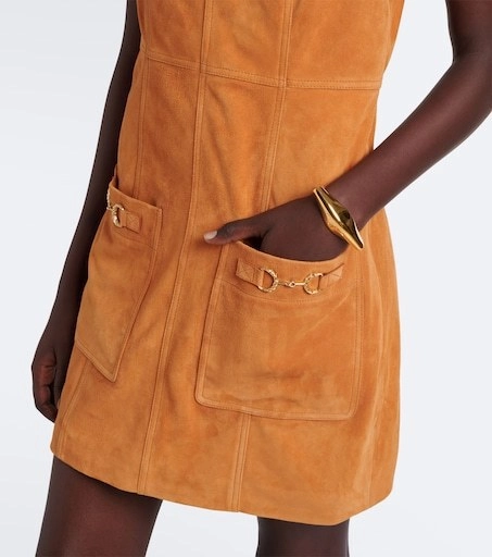 Ulla Johnson Sloane Suede Minidress