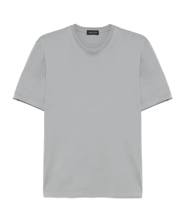 ROBERTO COLLINA Cotton T-shirt - Grey