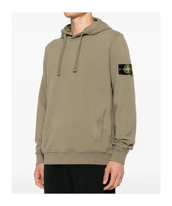 Stone Island Drawstring Hooded Sweatshirt
