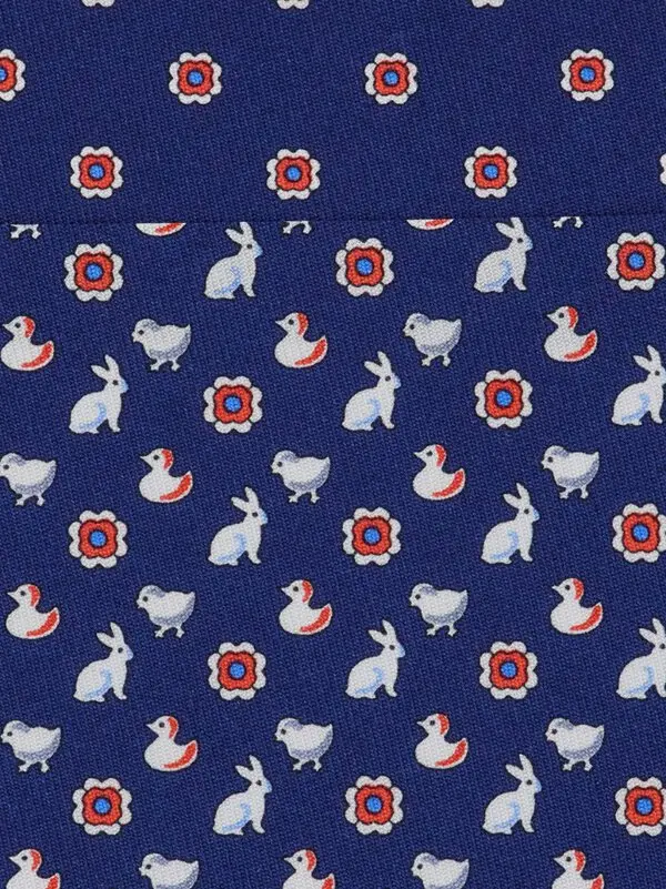 FERRAGAMO Printed Silk Tie
