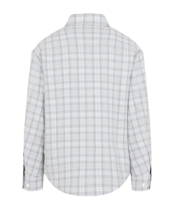 Off-White Plaid Shirt