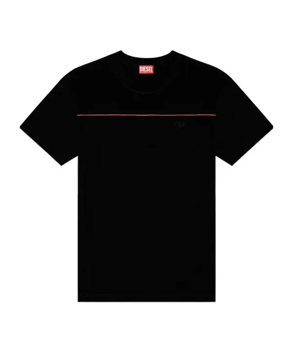 DIESEL® T-norm Round-neck T-shirt - Black