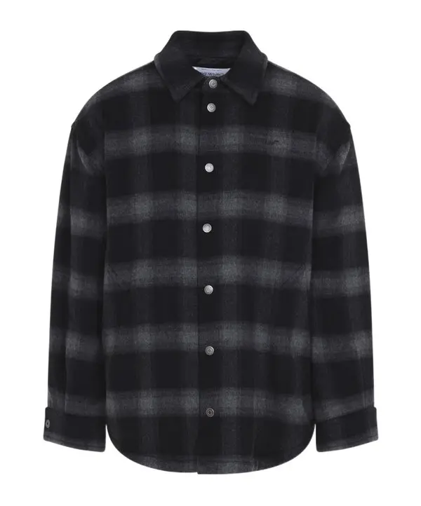 Off-White Long-sleeve Shirt Jacket