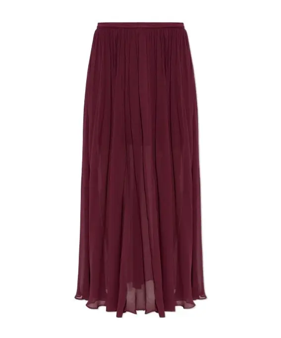 ANINE BING Pleated Tulle Skirt - No