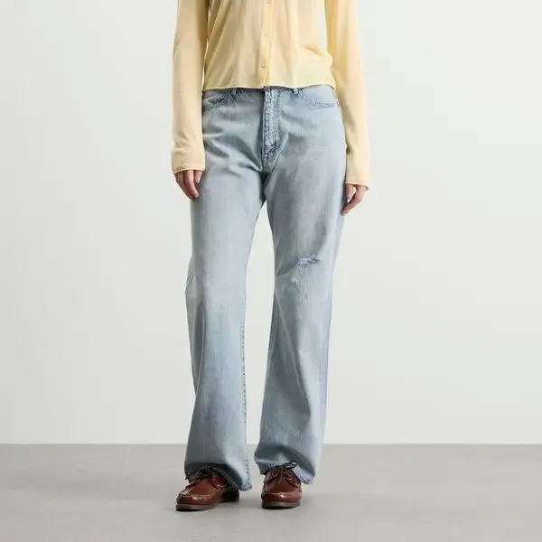 Auralee Straight-leg Jeans