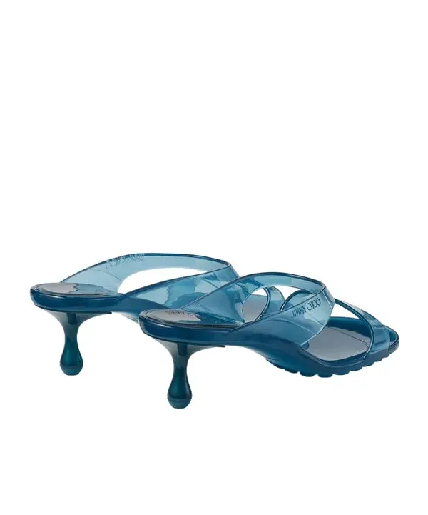 JIMMY CHOO Jelly Drop 50 Heeled Sandals