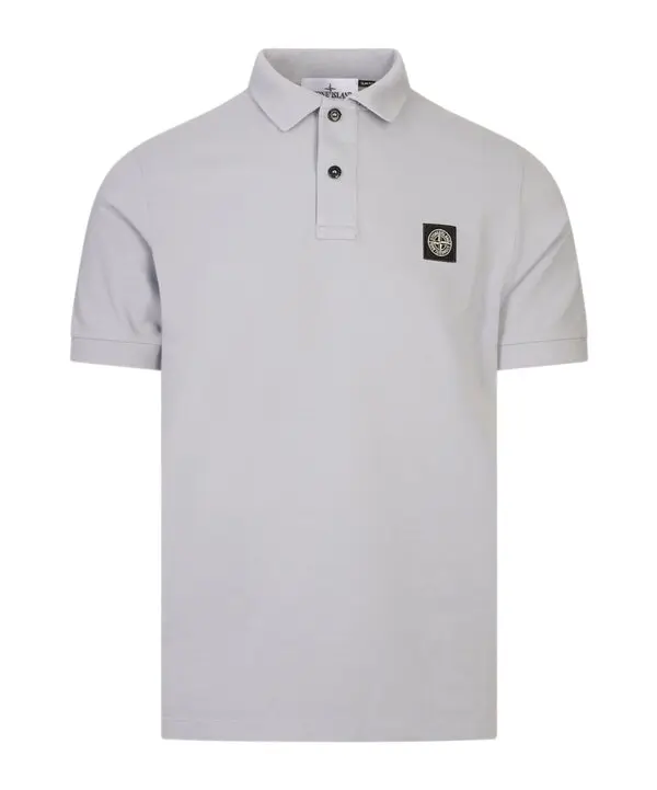 Stone Island Short-sleeved Polo Shirt - White