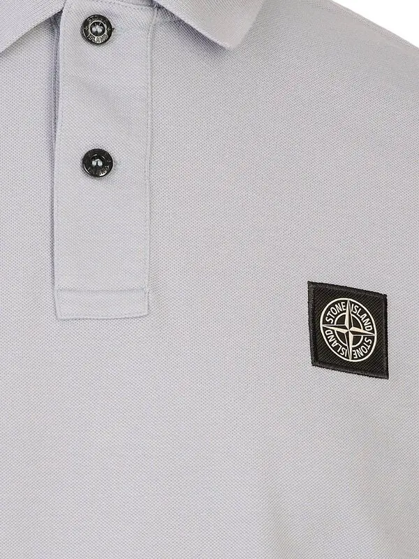 Stone Island Short-sleeved Polo Shirt - White
