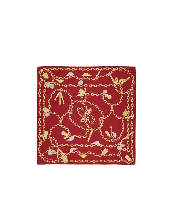 Givenchy Charm-print Silk Scarf