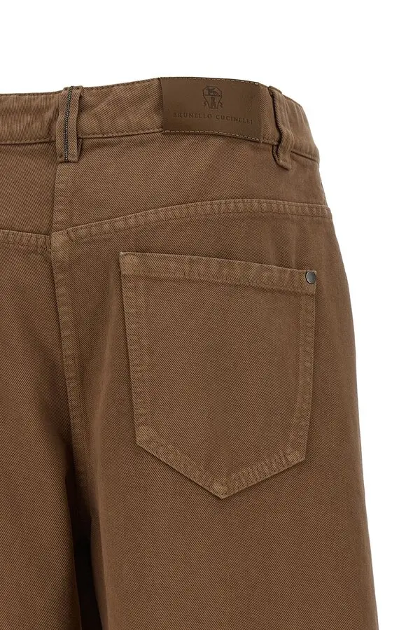 Brunello Cucinelli Wide Leg Trousers