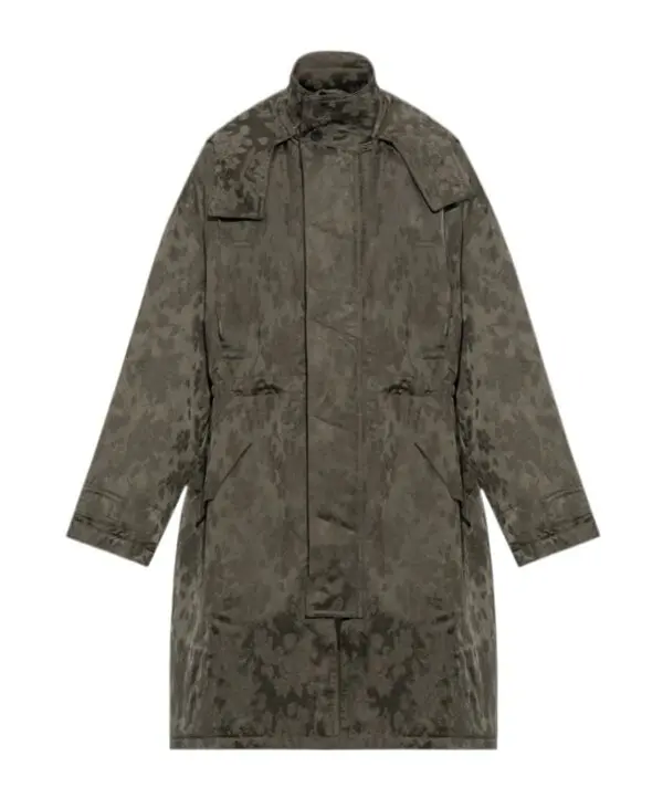 Dries Van Noten High-necked Long-sleeved Coat
