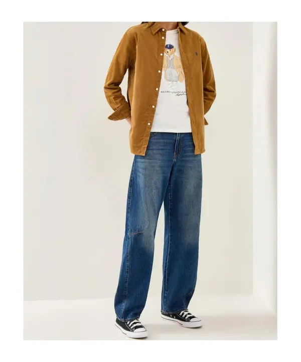 Polo Ralph Lauren Corduroy Embroidered Pony Shirt