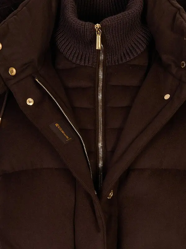 MOORER Hooded Padded Jacket
