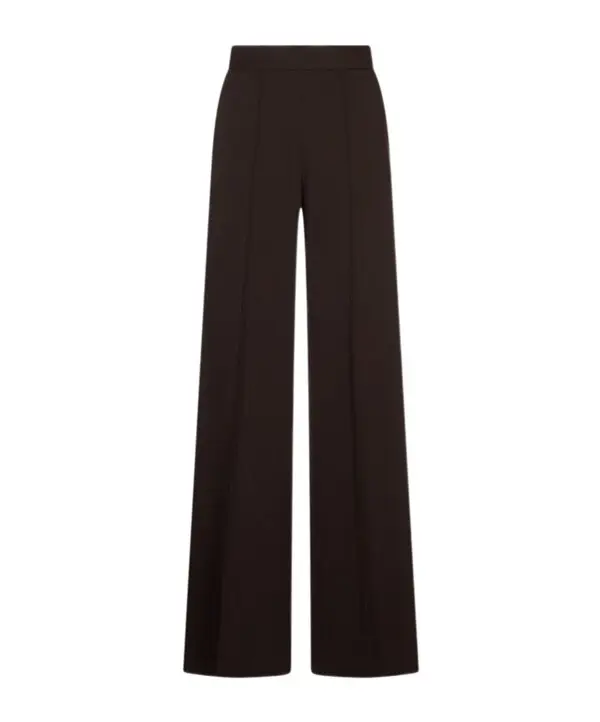 Agnona Straight-leg Casual Trousers - Black