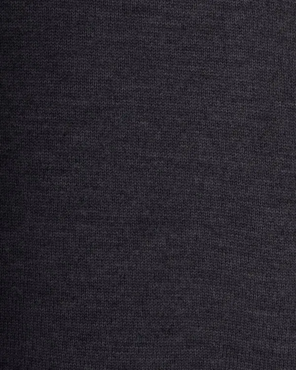 PAOLO PECORA Long-sleeved High Neck Sweater With Ribbed Details