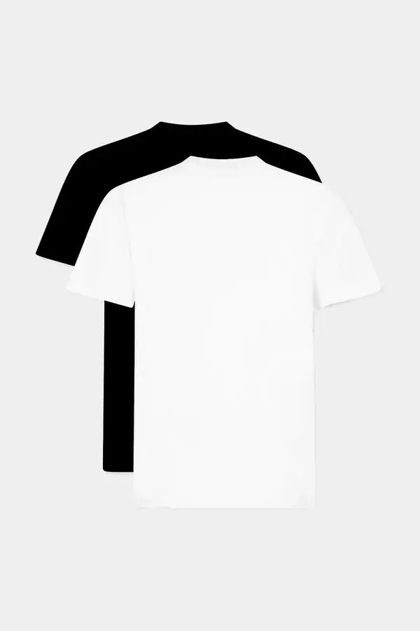 Dsquared2 Crew Neck Logo T-shirt Two-piece Set