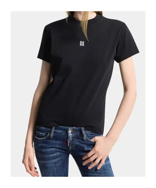 Dsquared2 Crew Neck Logo T-shirt Two-piece Set