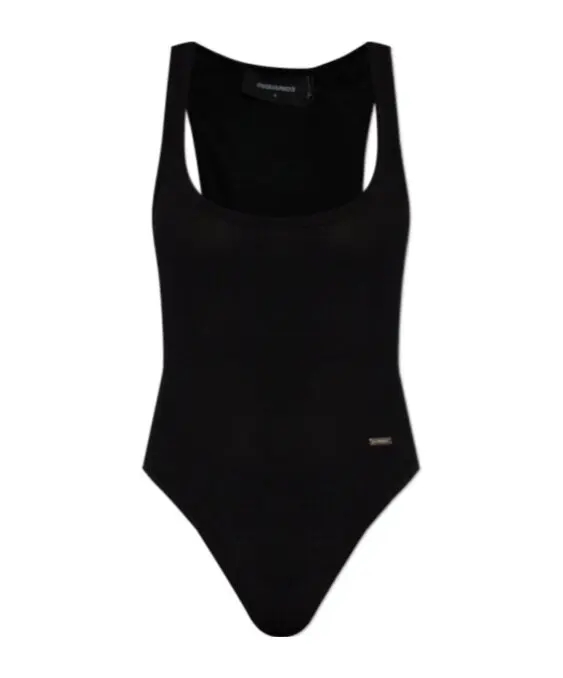 Dsquared2 Sleeveless Bodysuit - Black