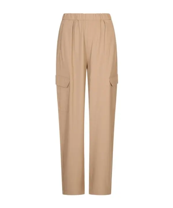 Fabiana Filippi Elastic-waist Casual Trousers - Nude