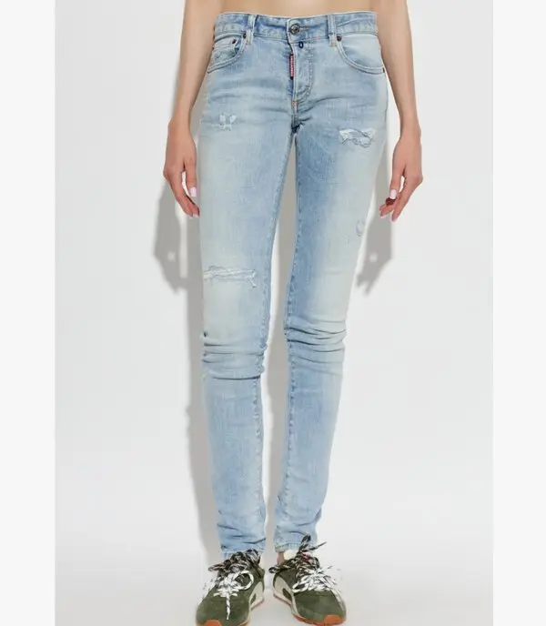 Dsquared2 Belt Loop Jeans