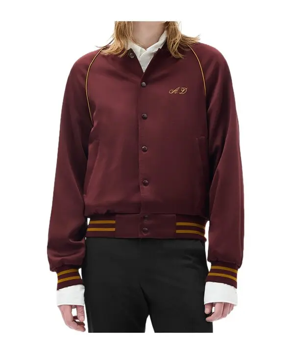 ANN DEMEULEMEESTER Embroidered Bomber Jacket