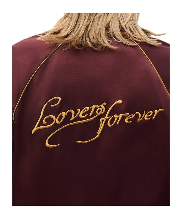 ANN DEMEULEMEESTER Embroidered Bomber Jacket
