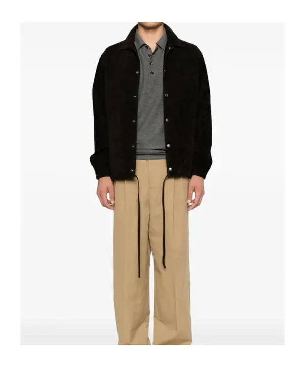 GIORGIO BRATO Long-sleeve Leather Jacket