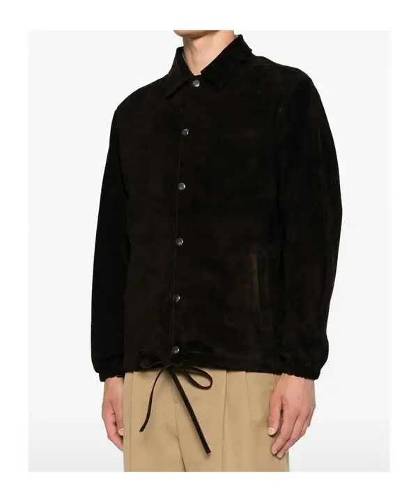 GIORGIO BRATO Long-sleeve Leather Jacket