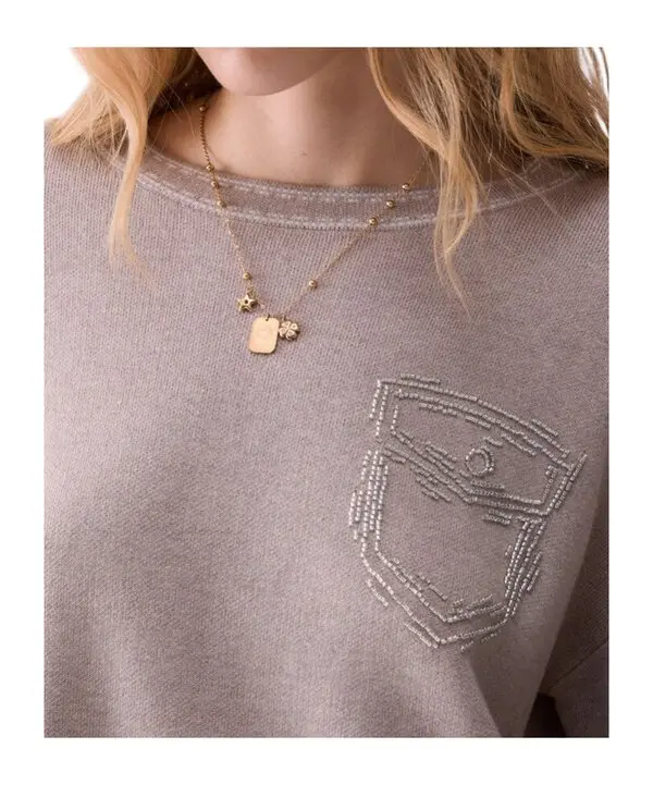 Liu Jo Sweater With Stitching