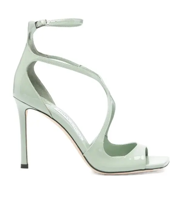 JIMMY CHOO Azia 95 Sandals - Green