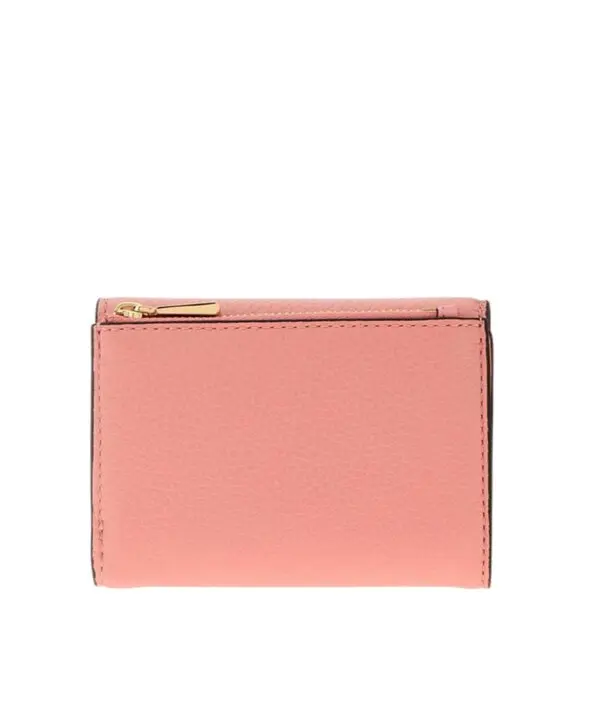 Michael Kors Grained-leather Trifold Wallet
