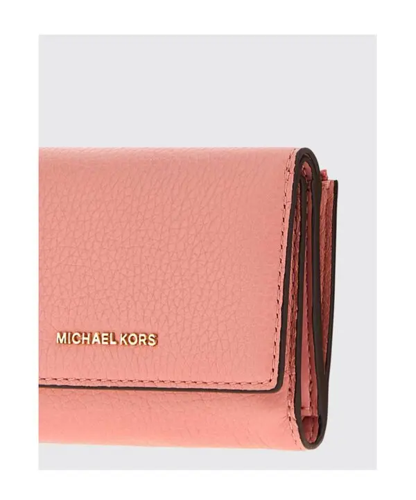 Michael Kors Grained-leather Trifold Wallet