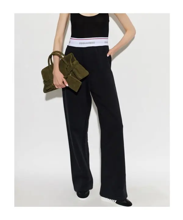 Dsquared2 Elastic Waist Casual Pants