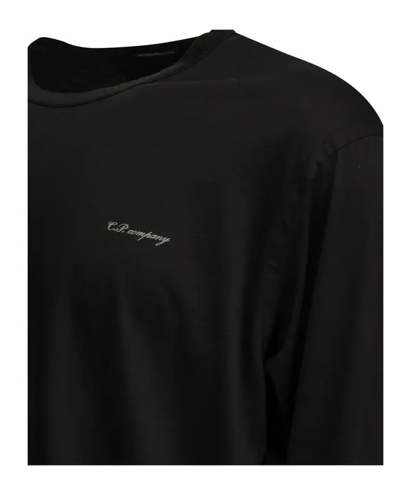 C.P. COMPANY Crewneck T-shirt With Logo