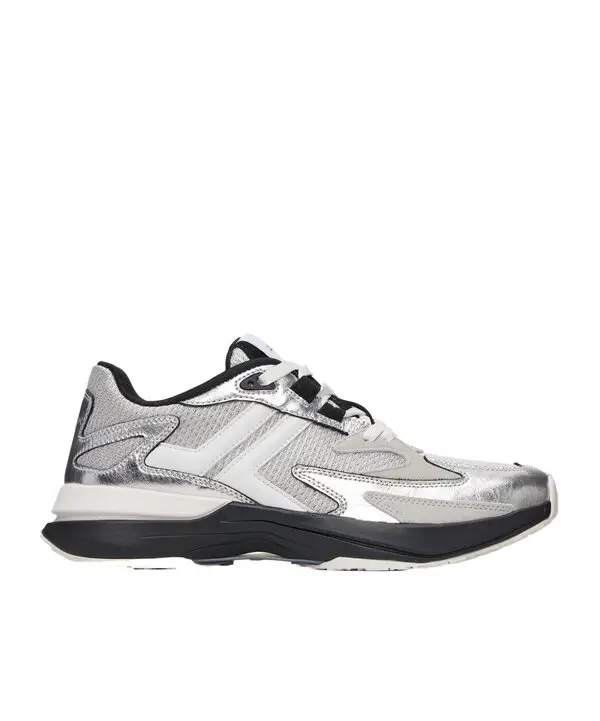 LANVIN Metallic-panelled Sneakers