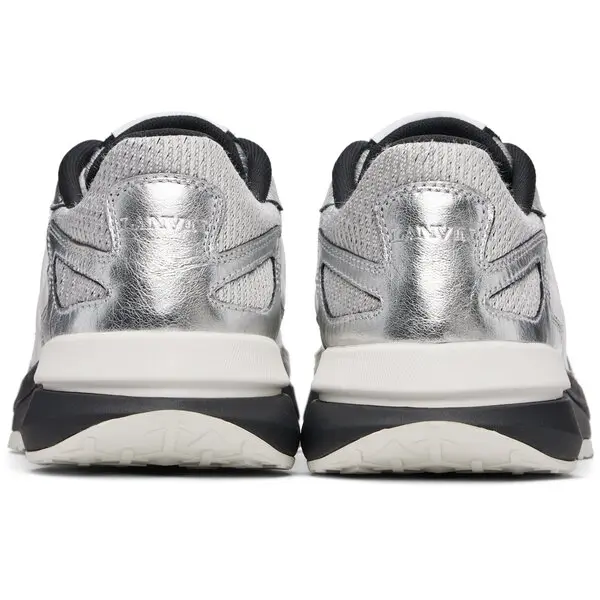 LANVIN Metallic-panelled Sneakers