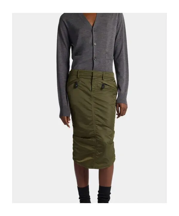 Dsquared2 Ruched Kick Skirt
