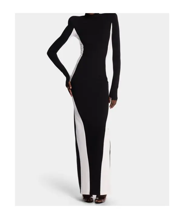 Dsquared2 Long-sleeve Maxi Dress
