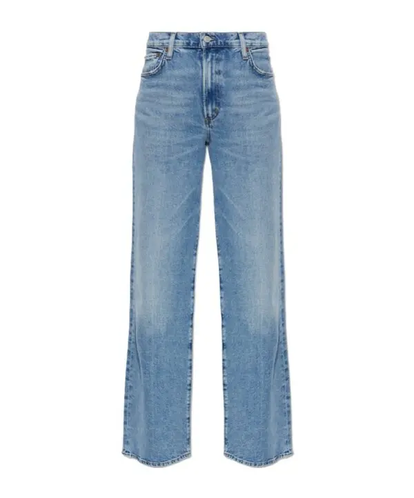 AGOLDE Harper Straight Jean - Medium Retro Indigo