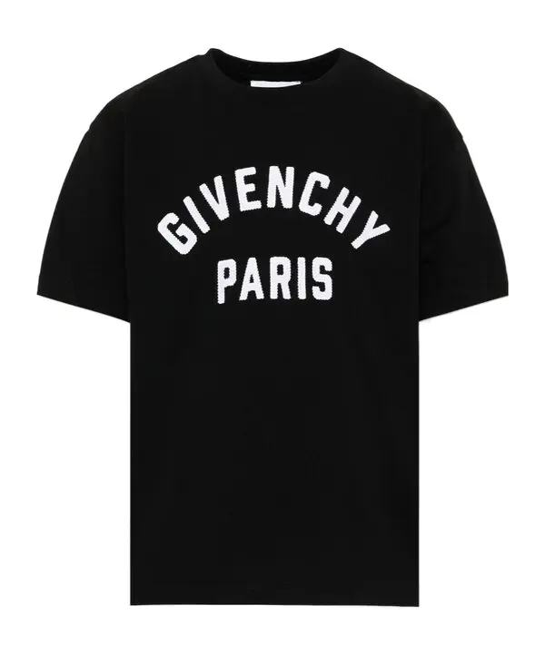 Givenchy Logo-print Short-sleeve T-shirt - Black