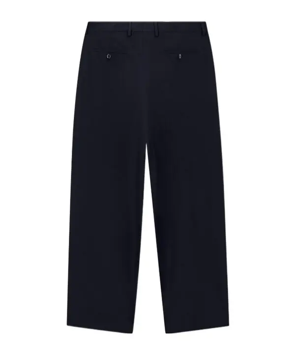 Giorgio Armani Pleated Virgin Wool Crepe Trousers