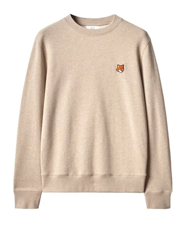 Maison Kitsuné Long-sleeve Sweatshirt - Beige