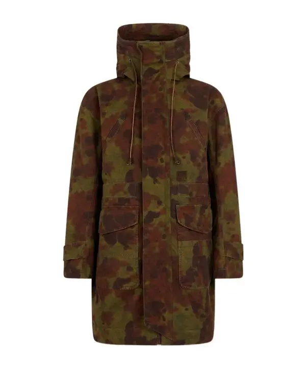 Dsquared2 Cowflage Parka - Green