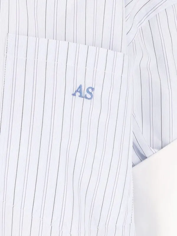 Acne Studios Short-sleeved Striped Shirt
