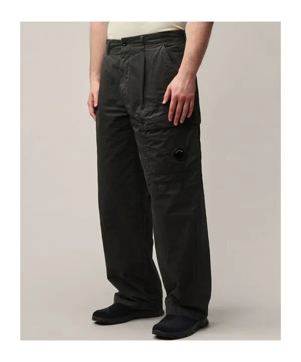 C.P. COMPANY Lens-detail Cargo Trousers - Gray