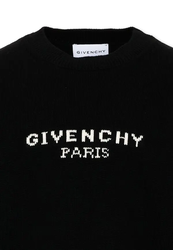 Givenchy Logo-intarsia Sweater