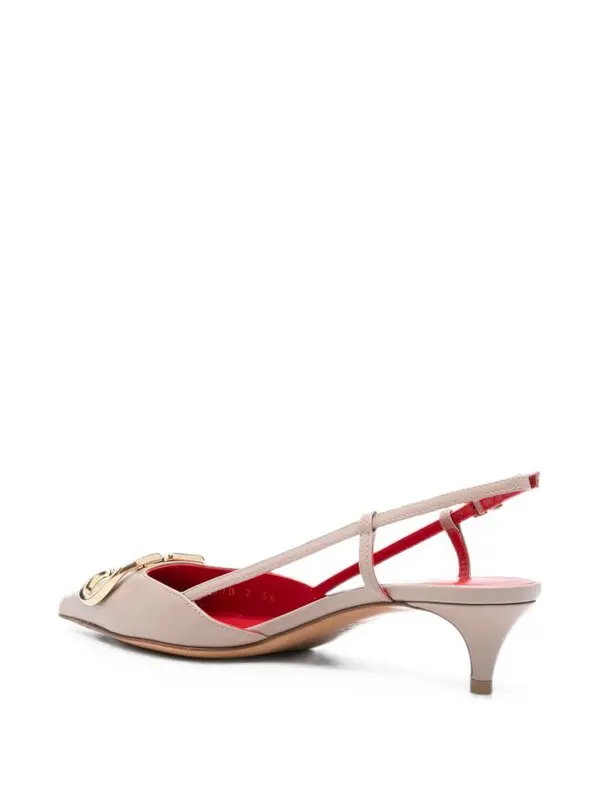 Valentino Garavani Vlogo Signature Slingback Pumps