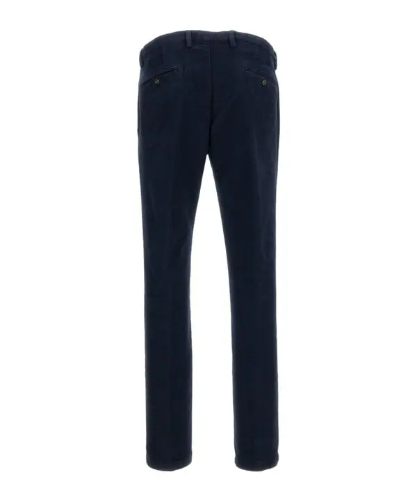 BRIGLIA 1949 Tailored Tapered Fit Trousers - Black