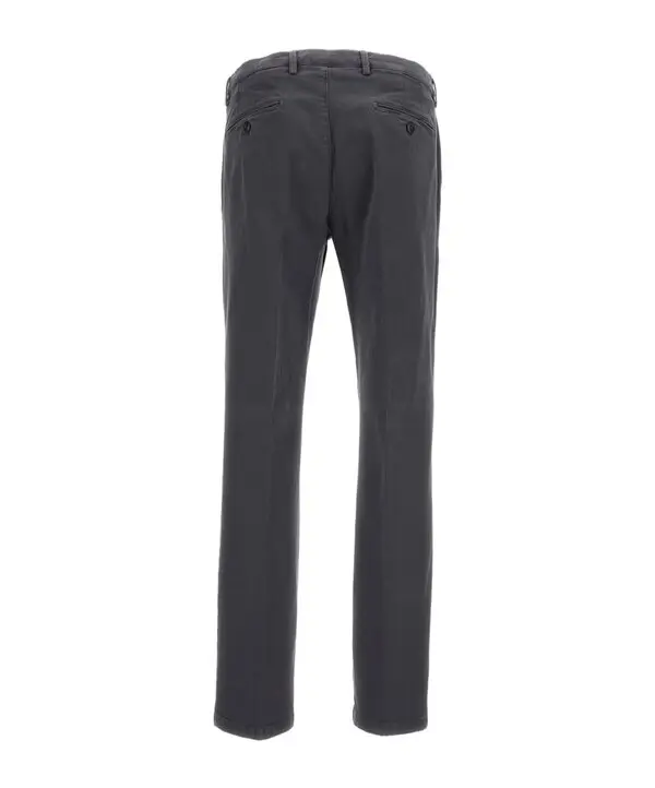 BRIGLIA 1949 Tailored Tapered Trousers - Black