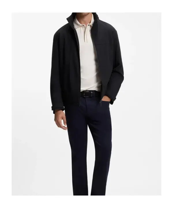 Hugo Boss Zip-fastening Regular-fit Polo Shirt